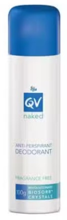 Ego QV Naked Antiperspirant Deodorant 100g – Regents Park Pharmacy Online