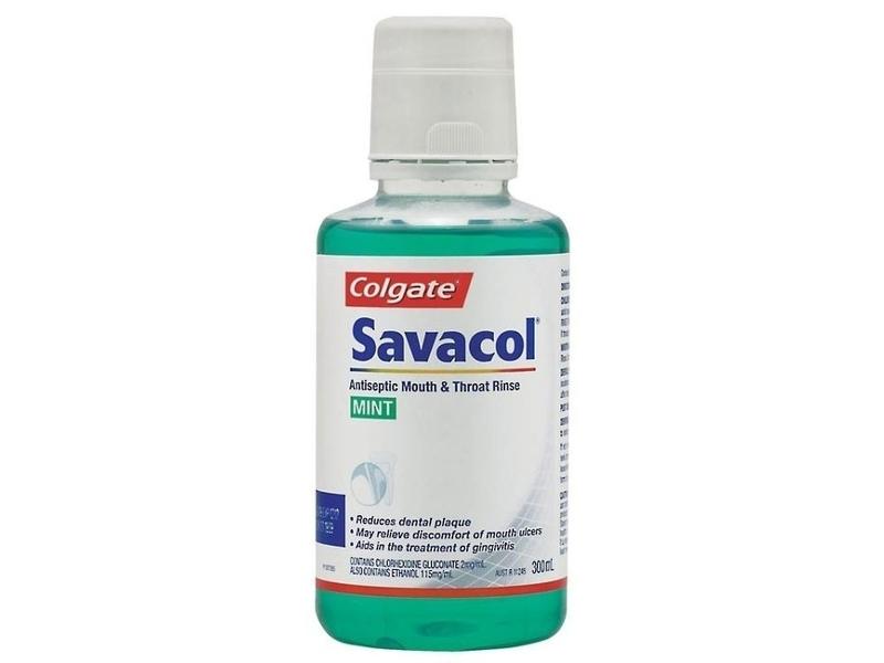 Colgate Savacol Mint Mouth Wash 300ml – Regents Park Pharmacy Online