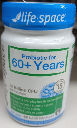 Life Space Probiotic for 60+ Years 60 Capsules – Regents Park Pharmacy ...